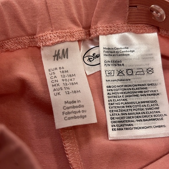 H&M | Matching Sets | Hm Baby Girl Disney Minnie Mouse Hoodie And ...